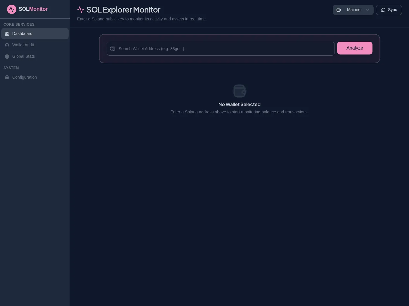 SOL Wallet Monitor