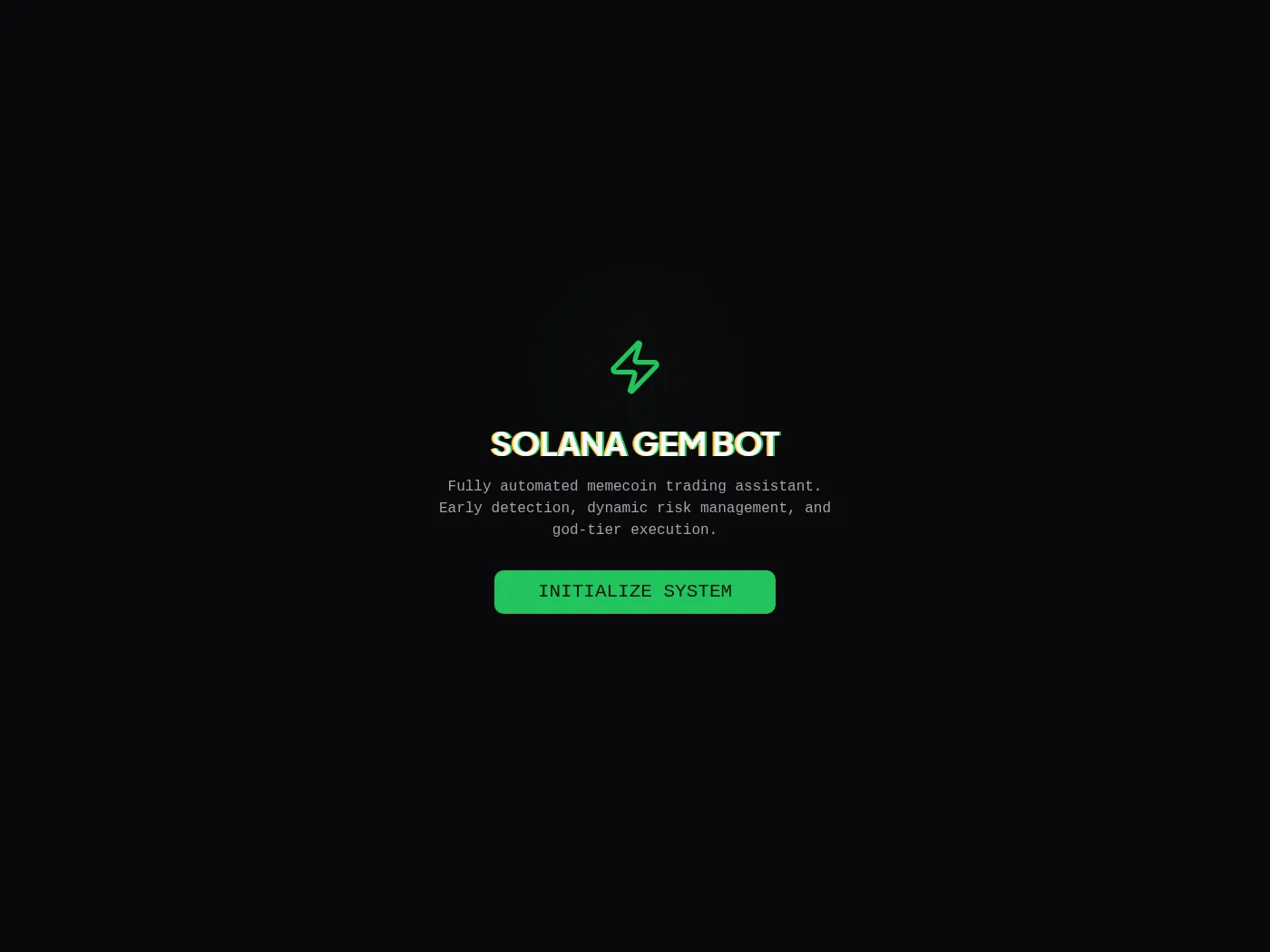 Solana Memecoin Bot