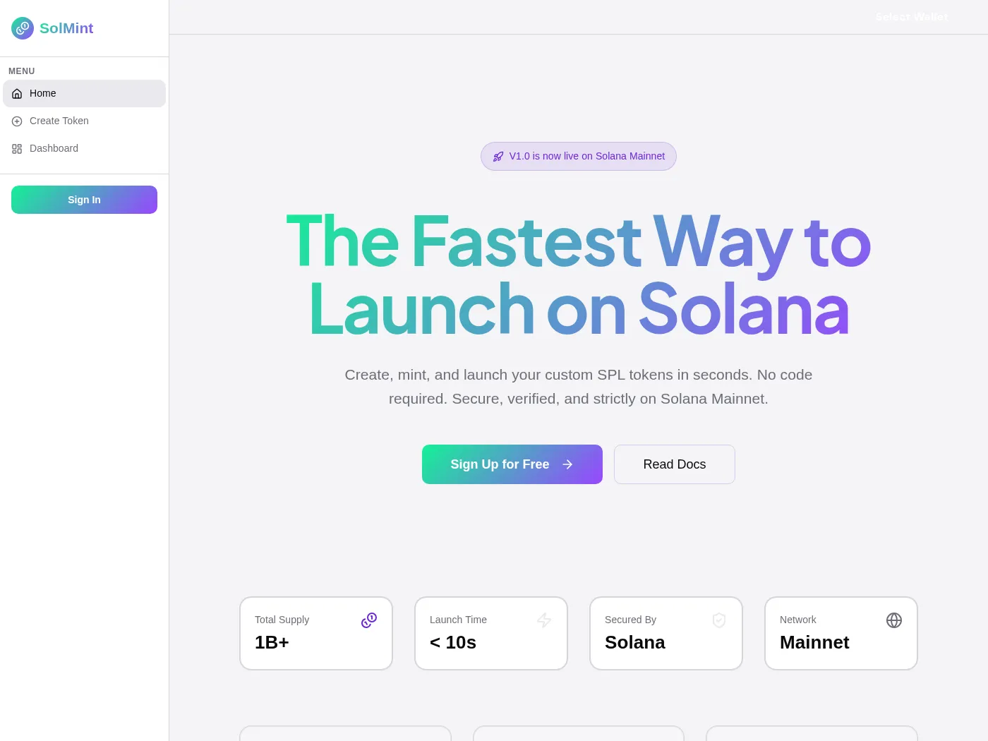 Solana Token Maker