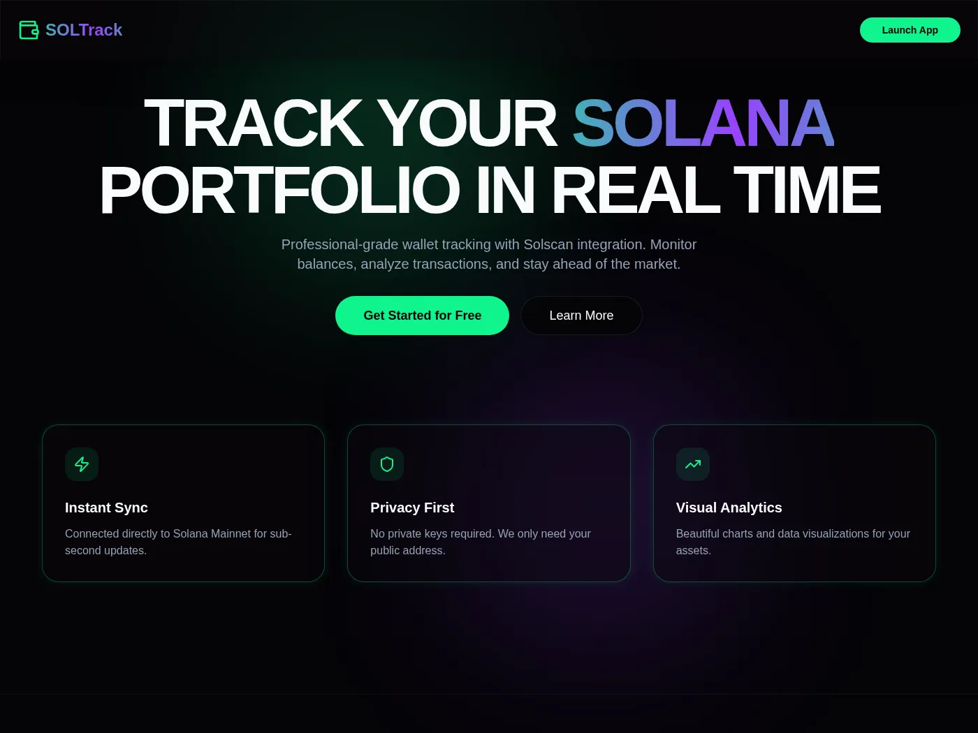 Solana Wallet Tracker