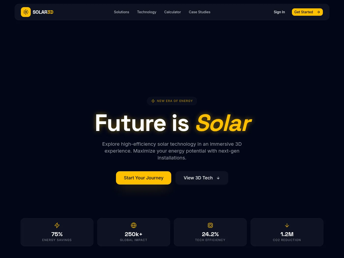 Solar 3D Explorer