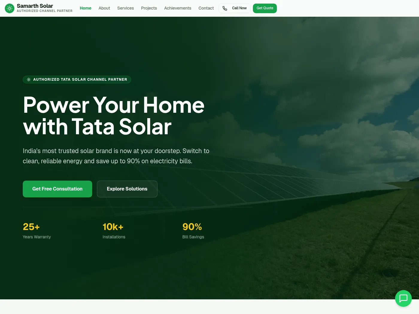 Samarth Solar Dashboard