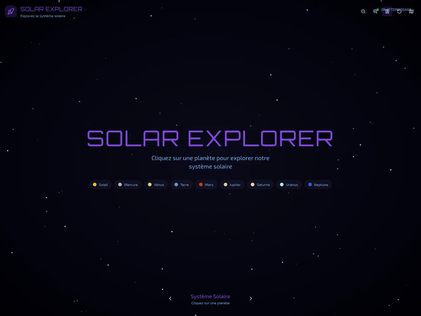 Solar Explorer Game