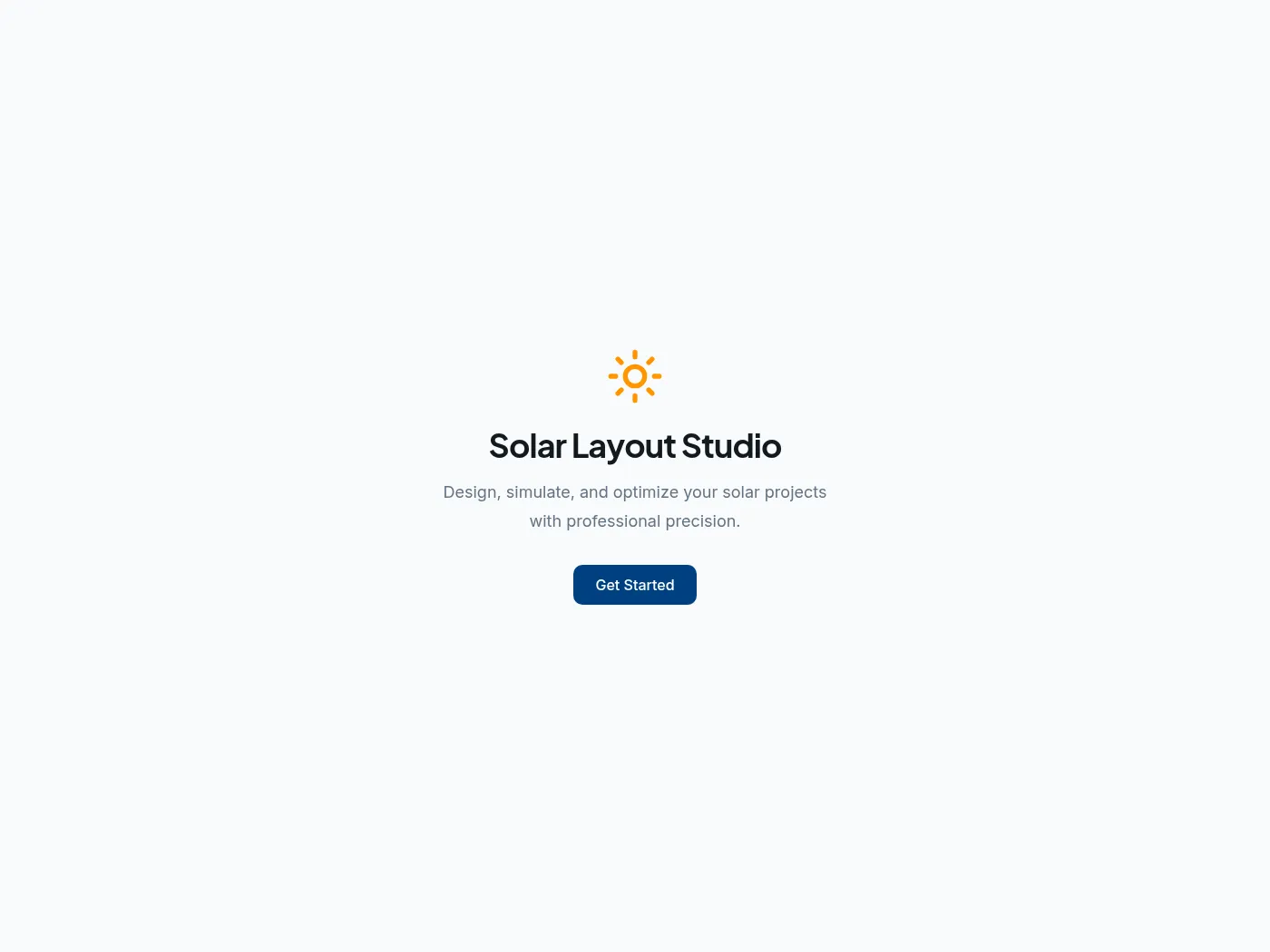 Solar Layout Studio