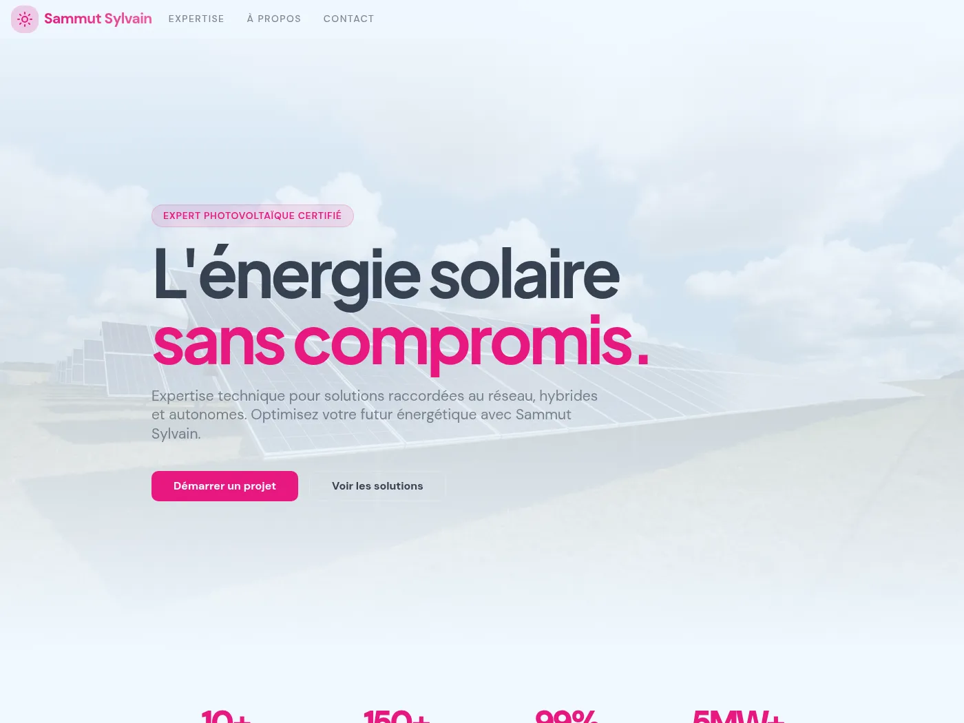 Solar Expert Portfolio