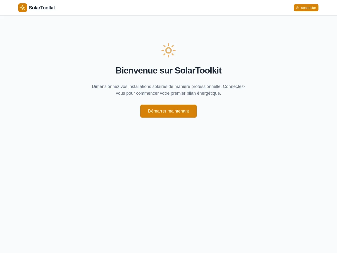 Solar Sizing Toolkit