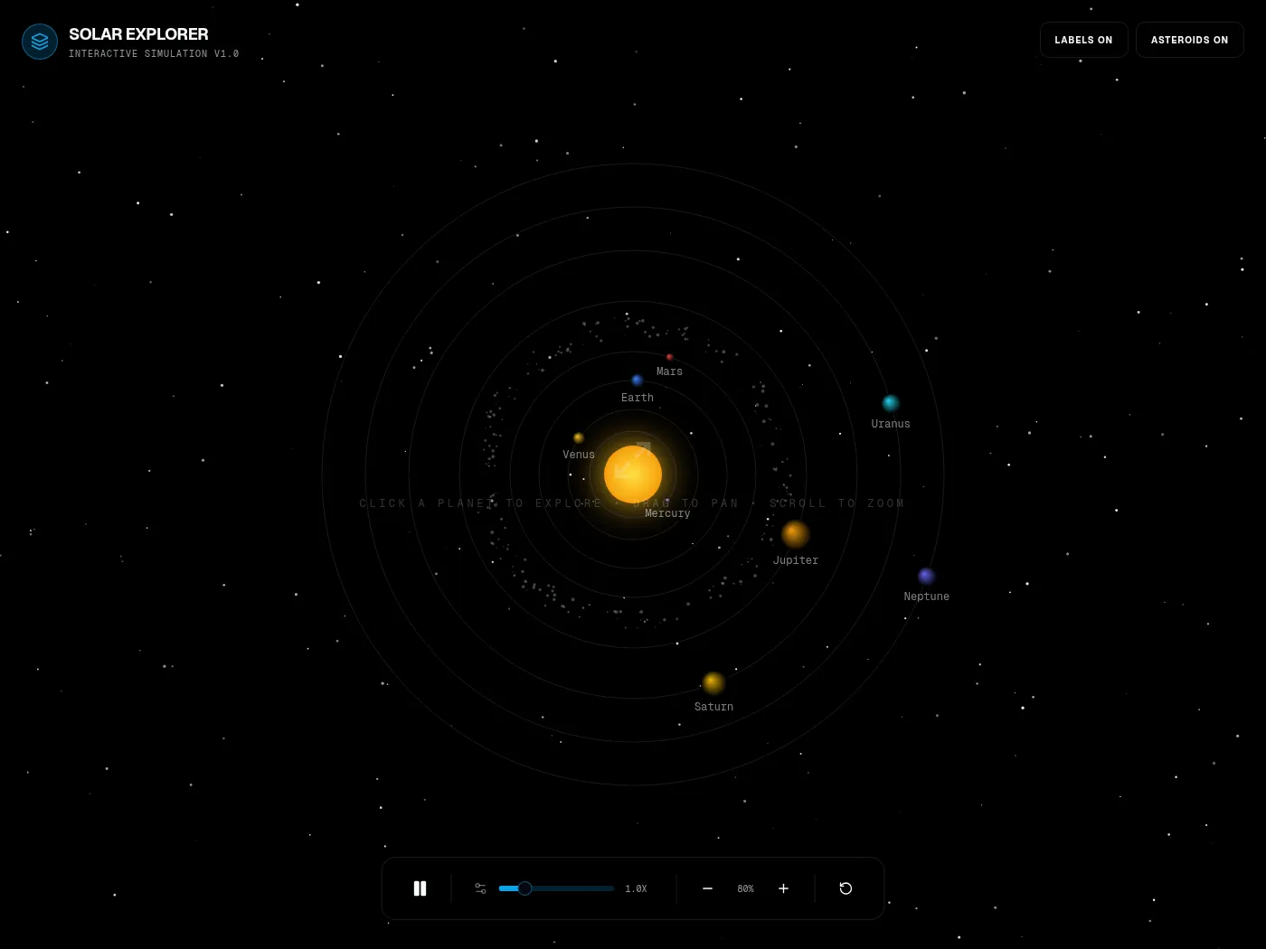 Solar System Explorer