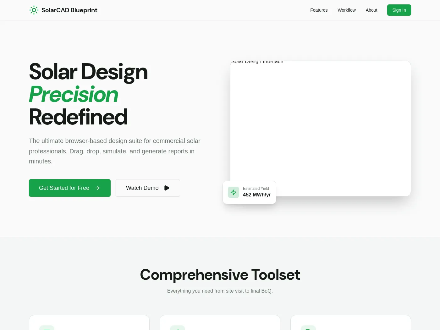 SolarCAD Blueprint