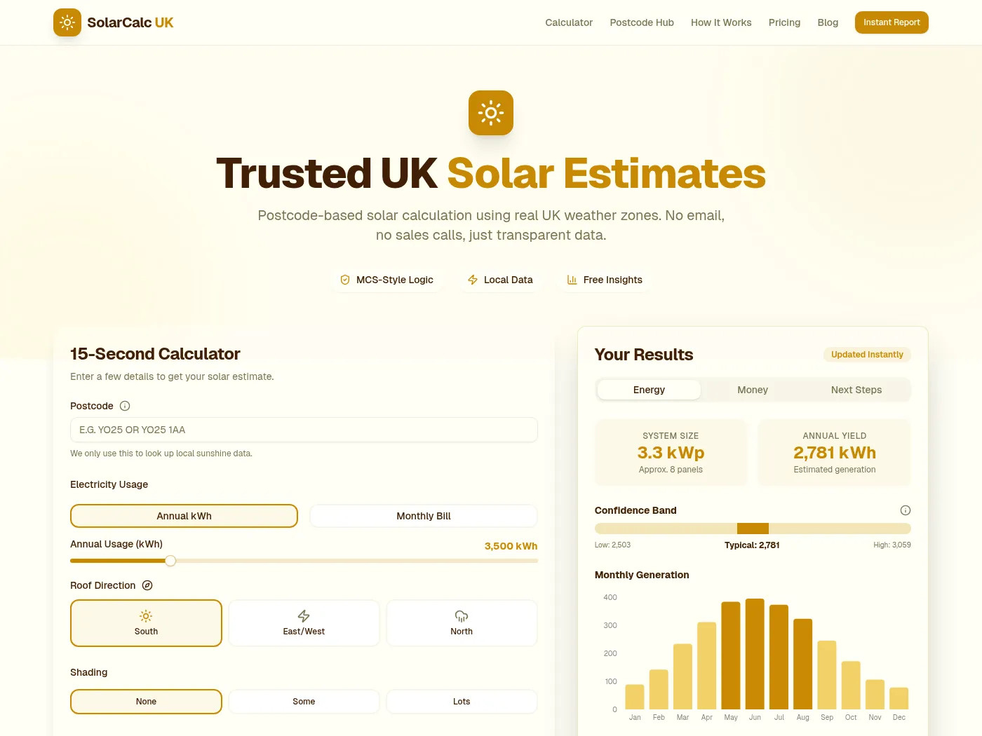 SolarCalc UK