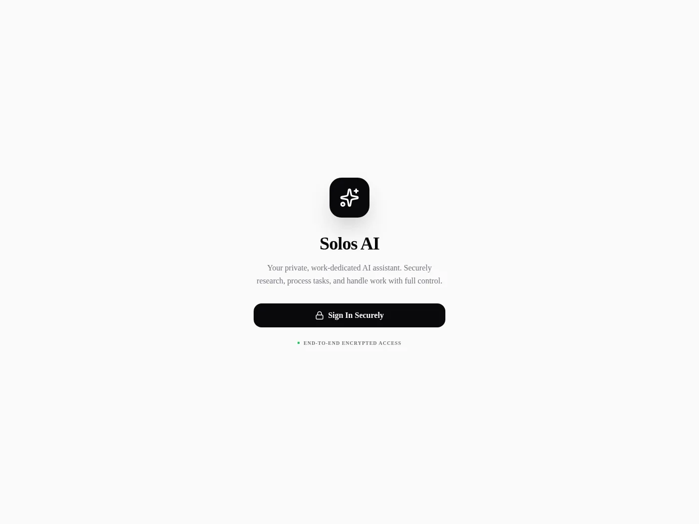 Solo AI Work Agent
