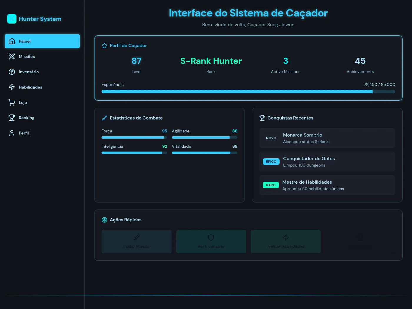 Solo Hunter System