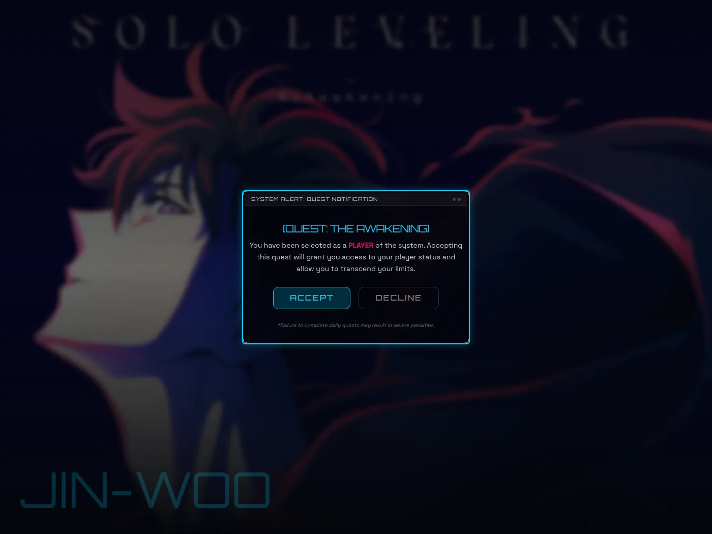 Solo Leveling Experience Site