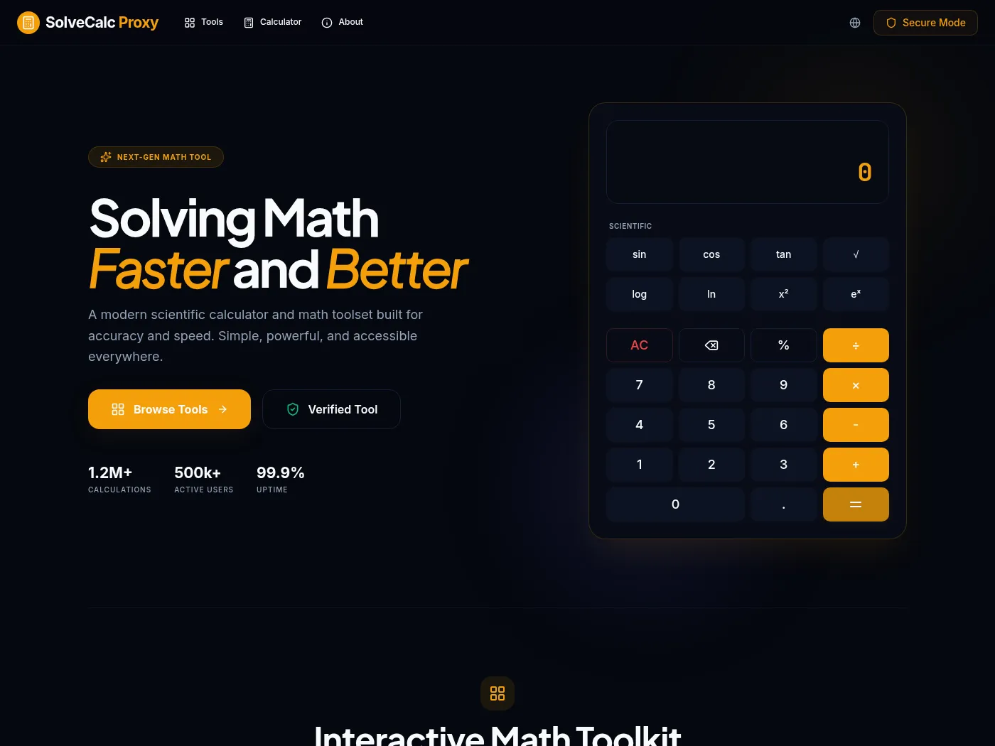 SolveCalc Proxy