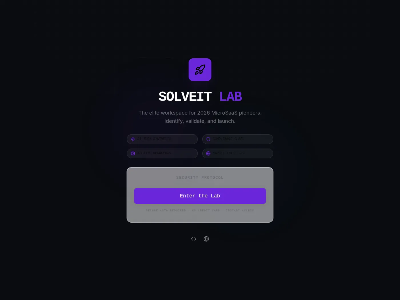 SolveIt MicroSaaS Lab