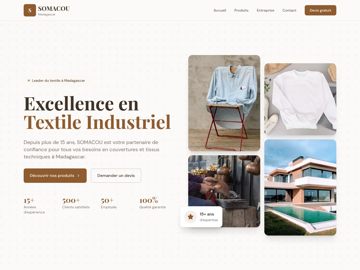 SomaCou Web Clone
