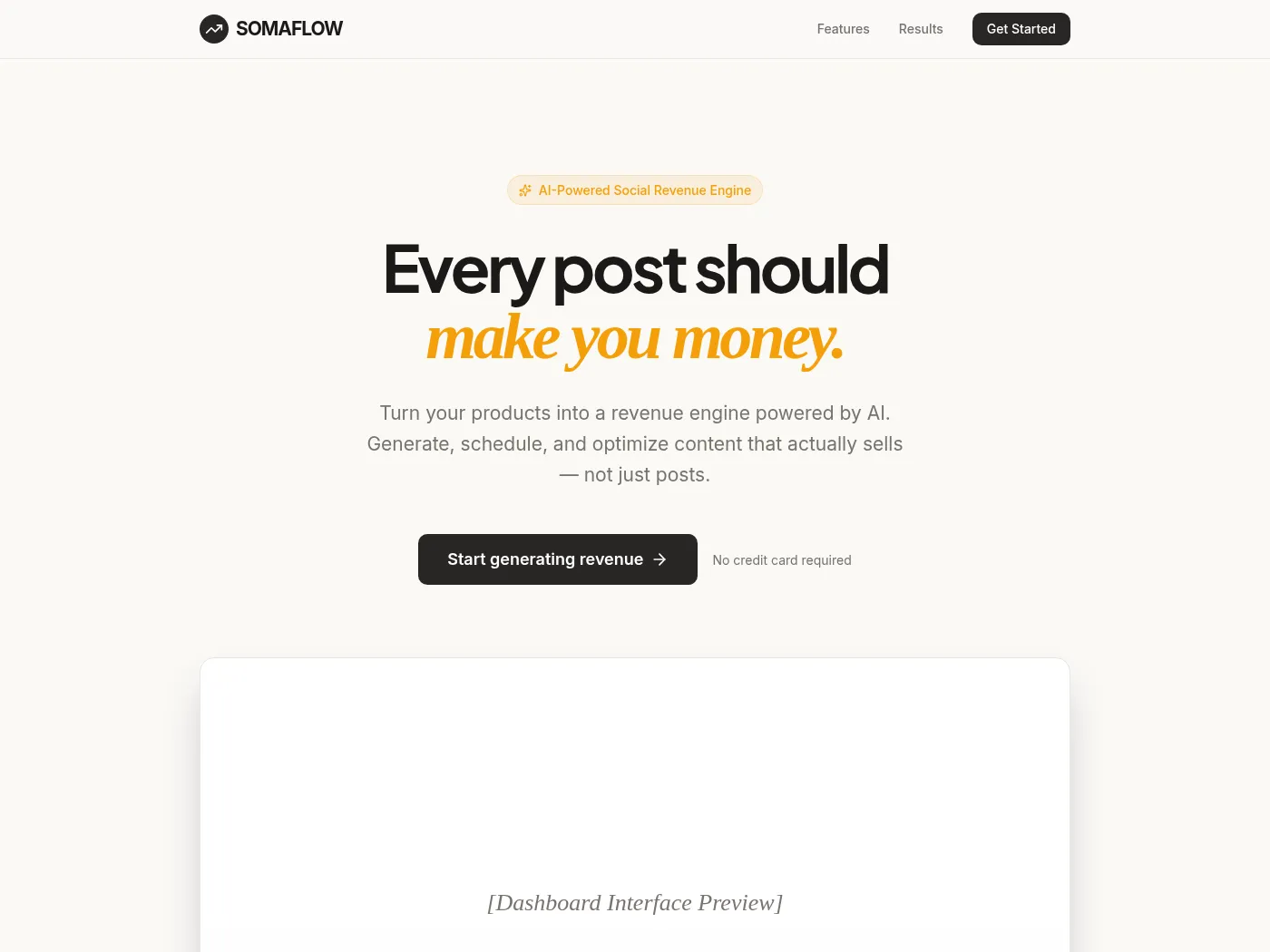 SomaFlow Revenue Engine