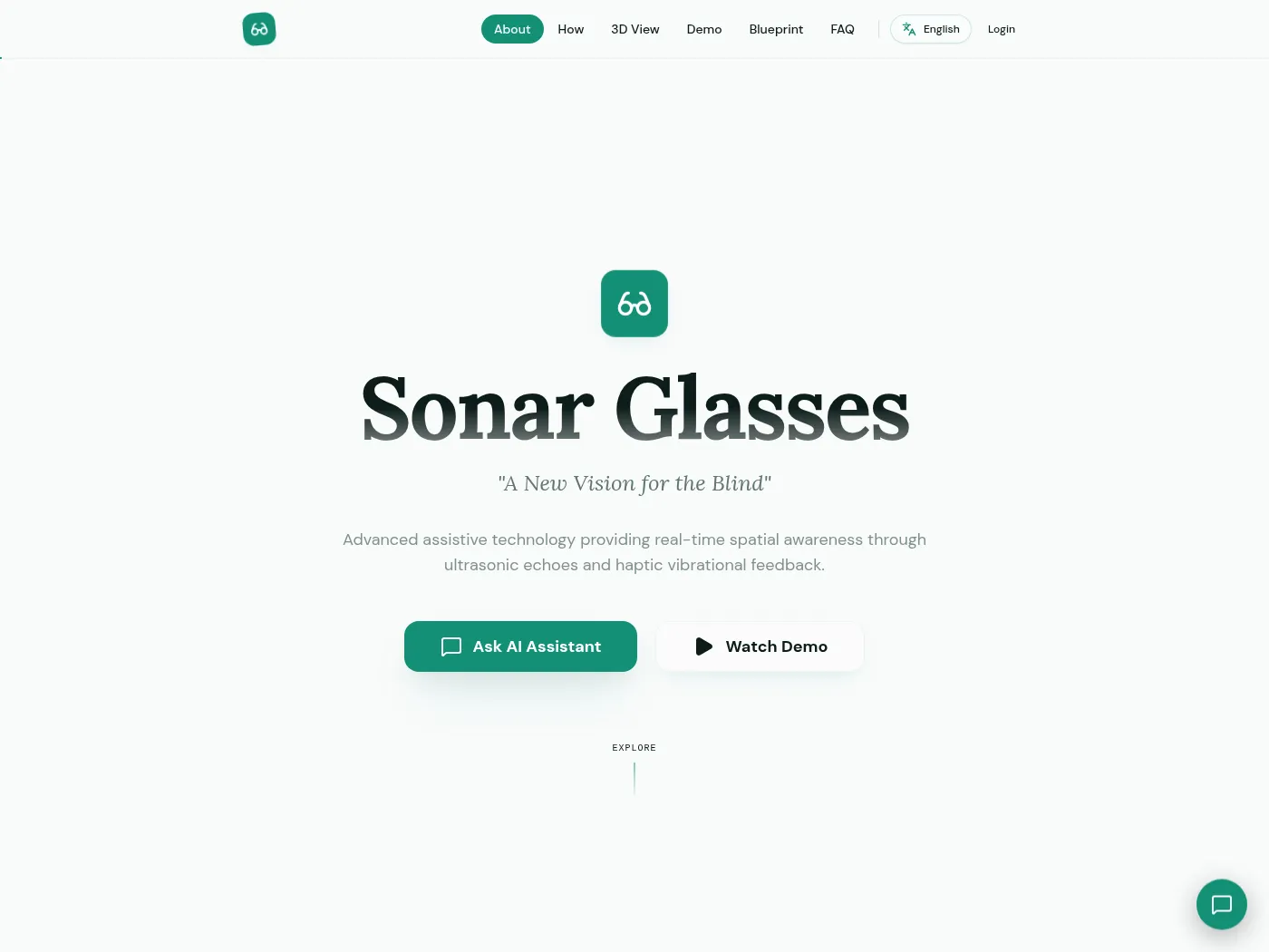 Sonar Glasses Info Page