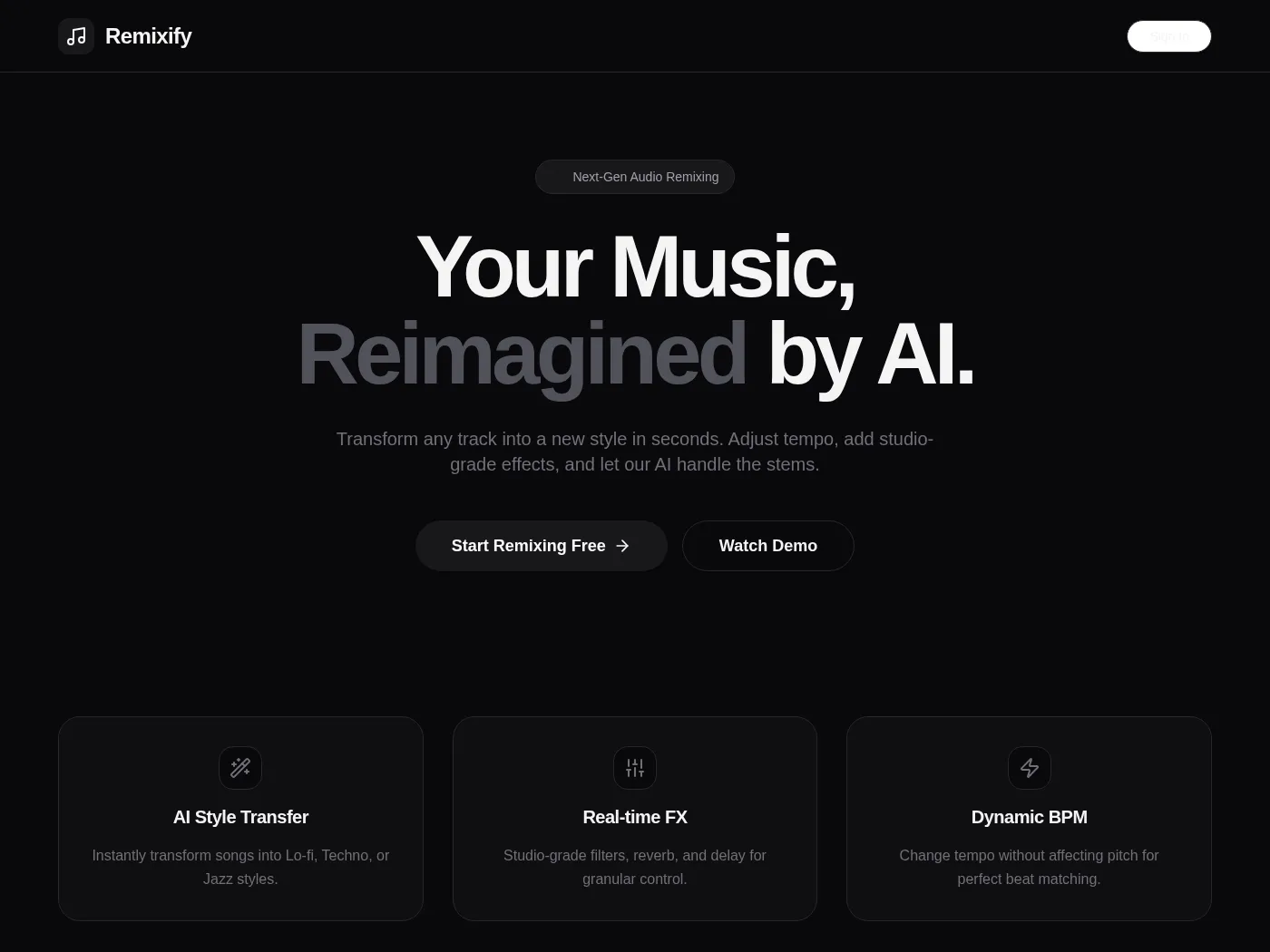 Remixify Studio