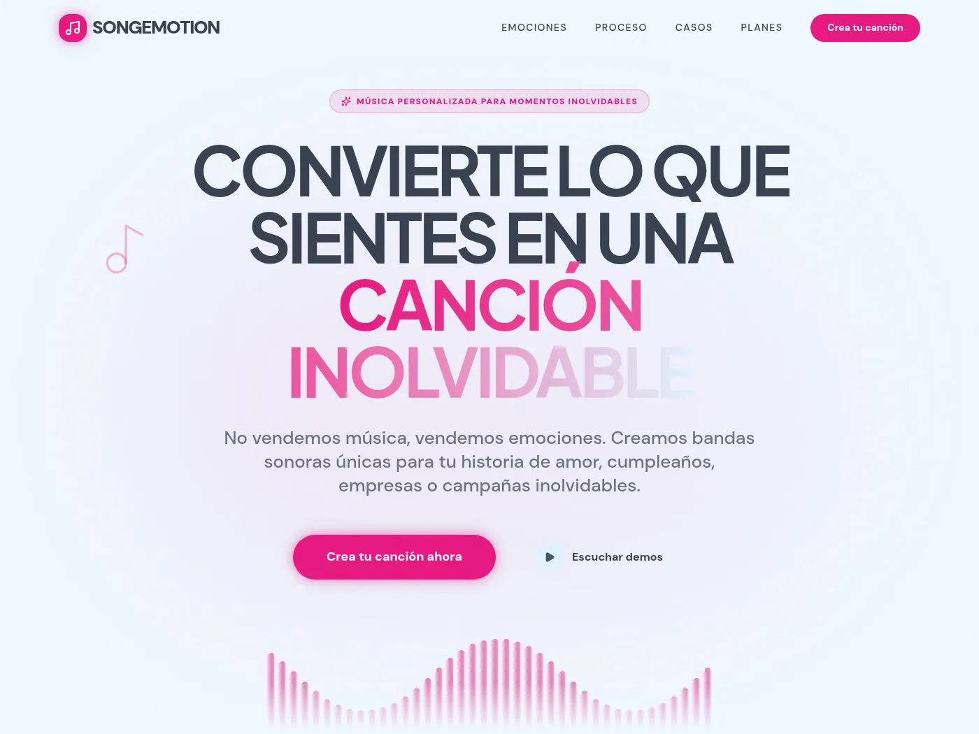 SongEmotion Landing