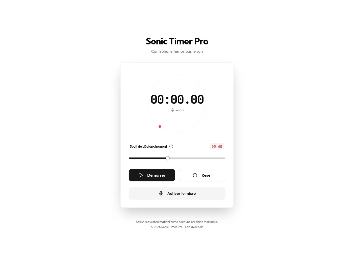 Sonic Timer Pro