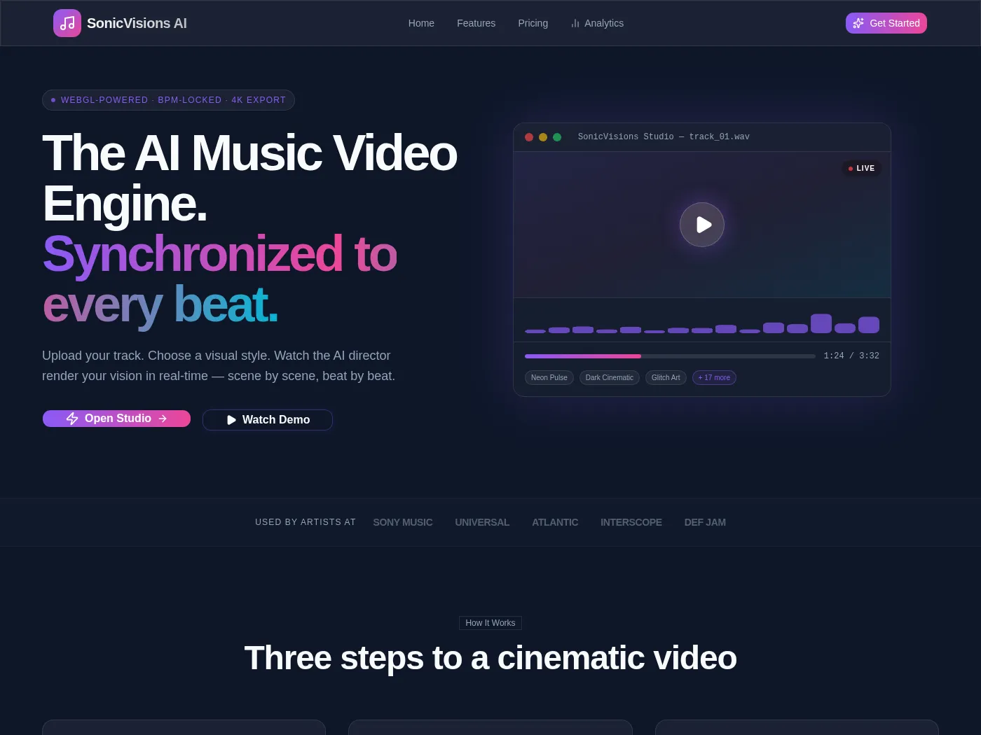 SonicVisions AI