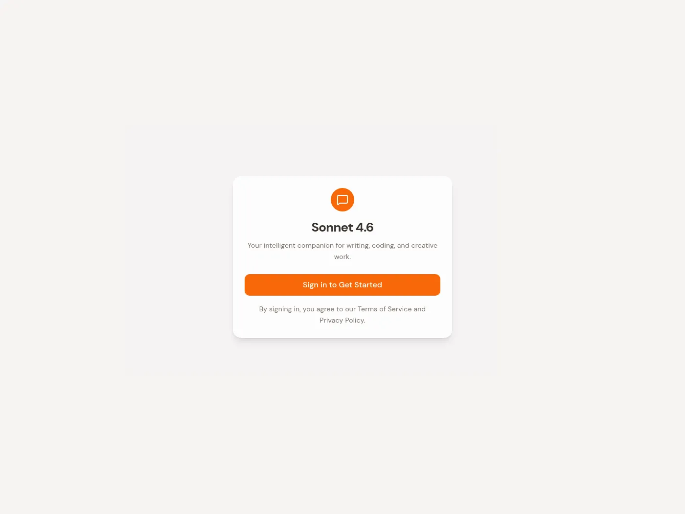 Sonnet 4.6 Clone