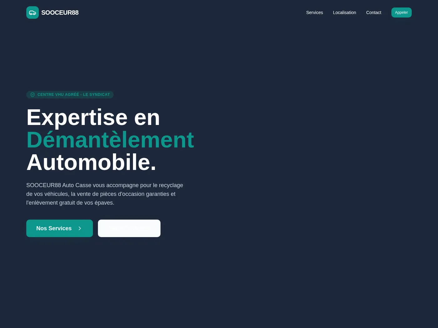 Sooceur88 Auto Casse Site
