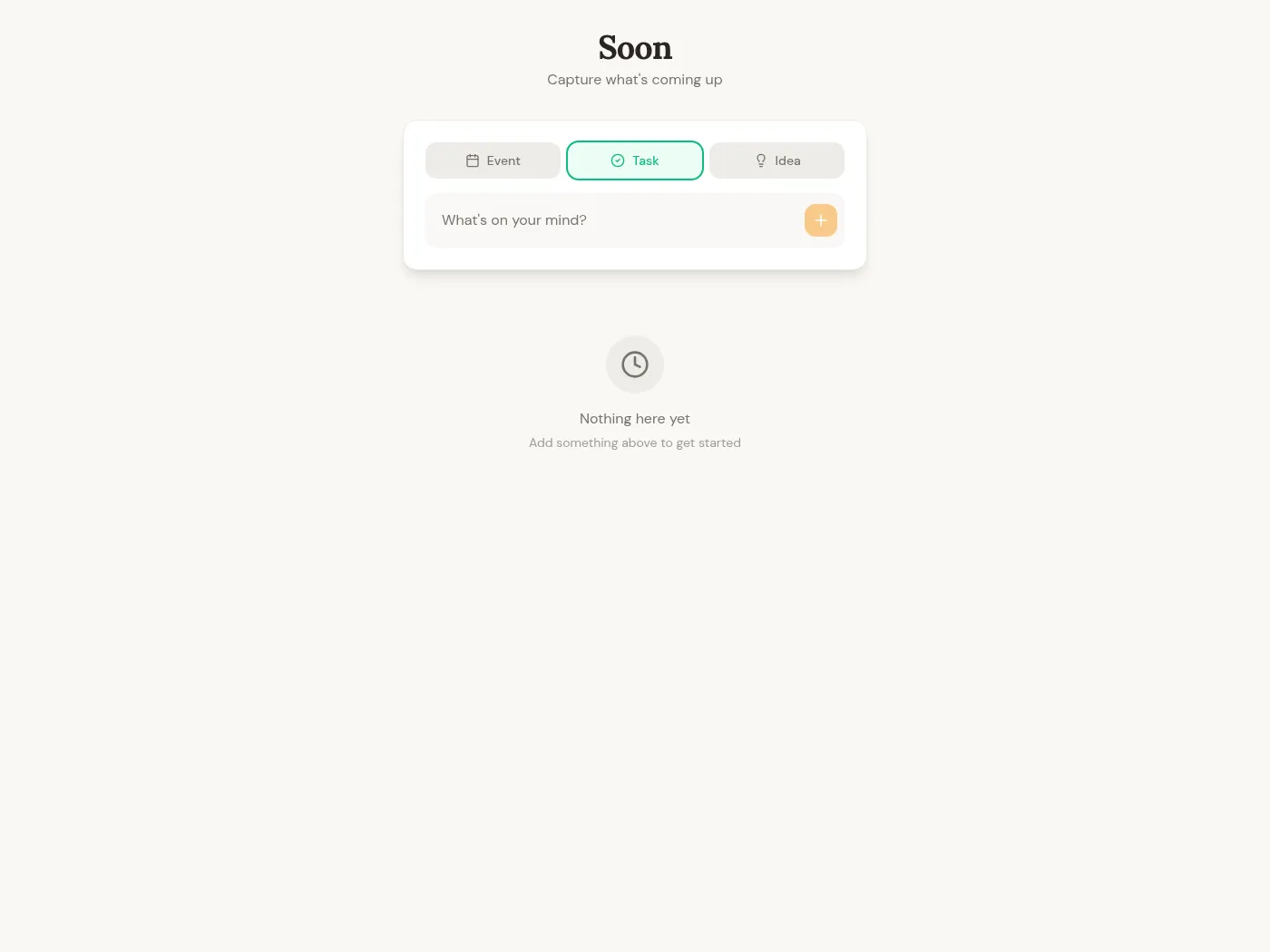 Soon