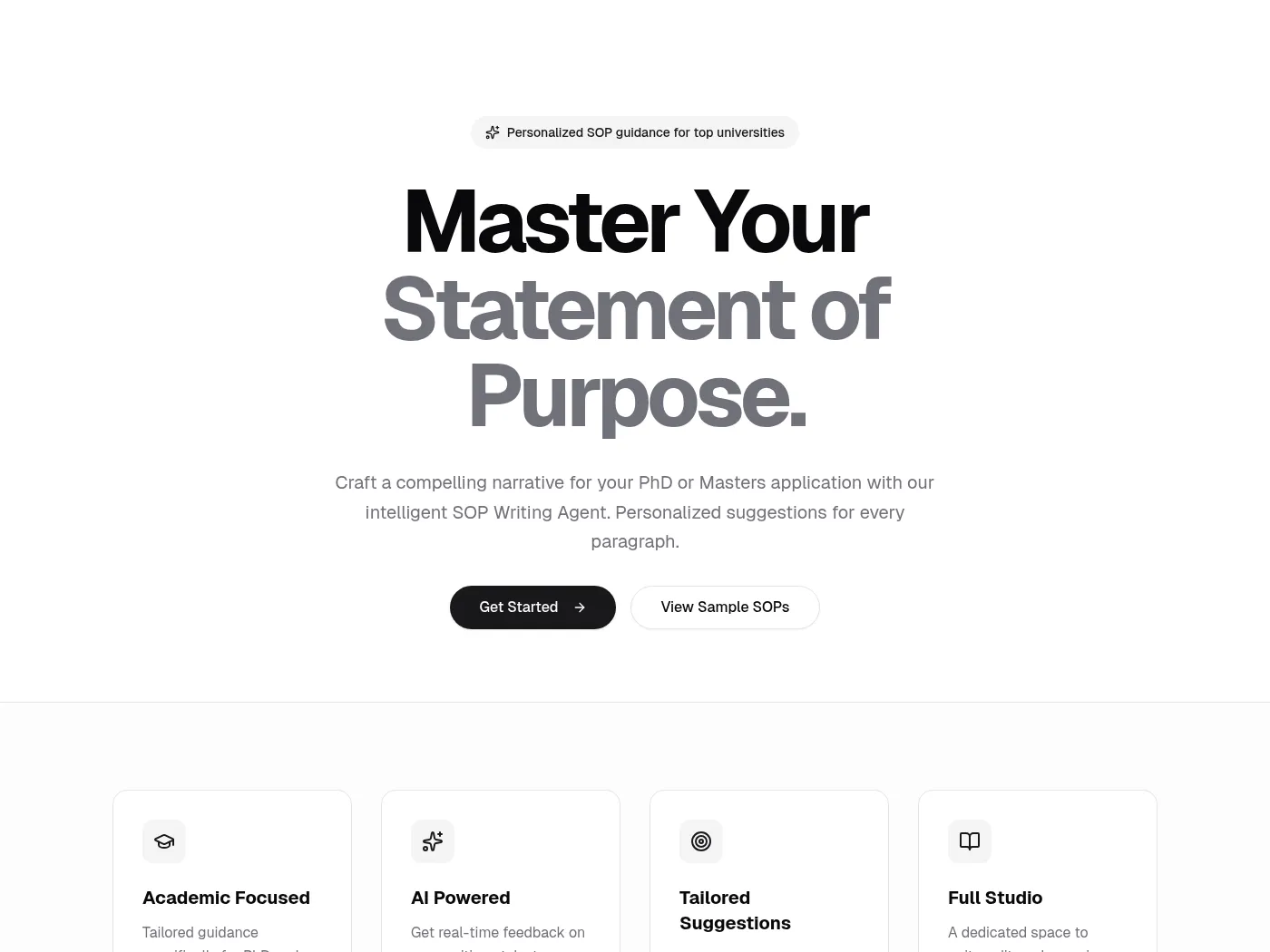 SOP Writing Agent