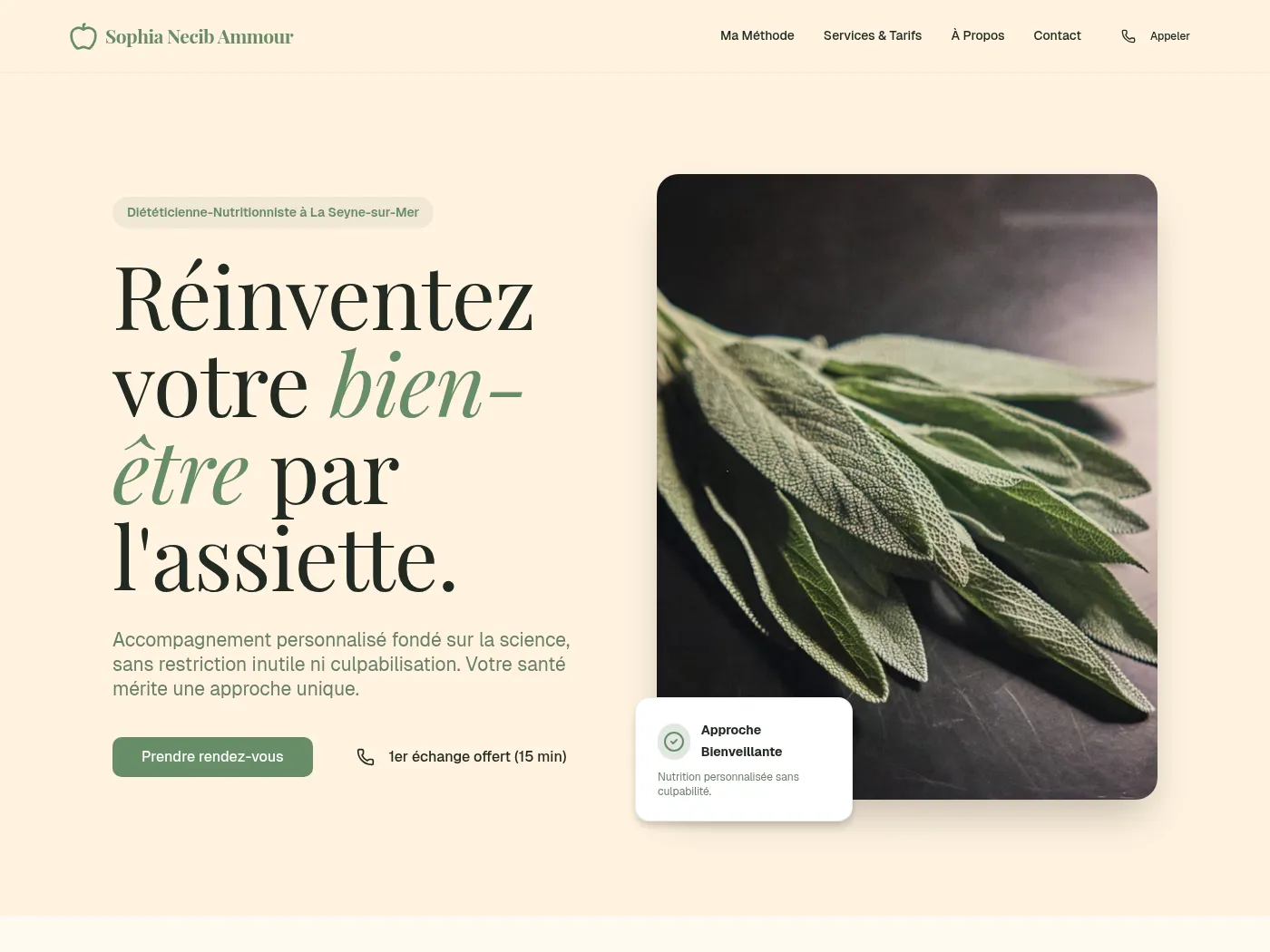 Sophia Dietitian Site