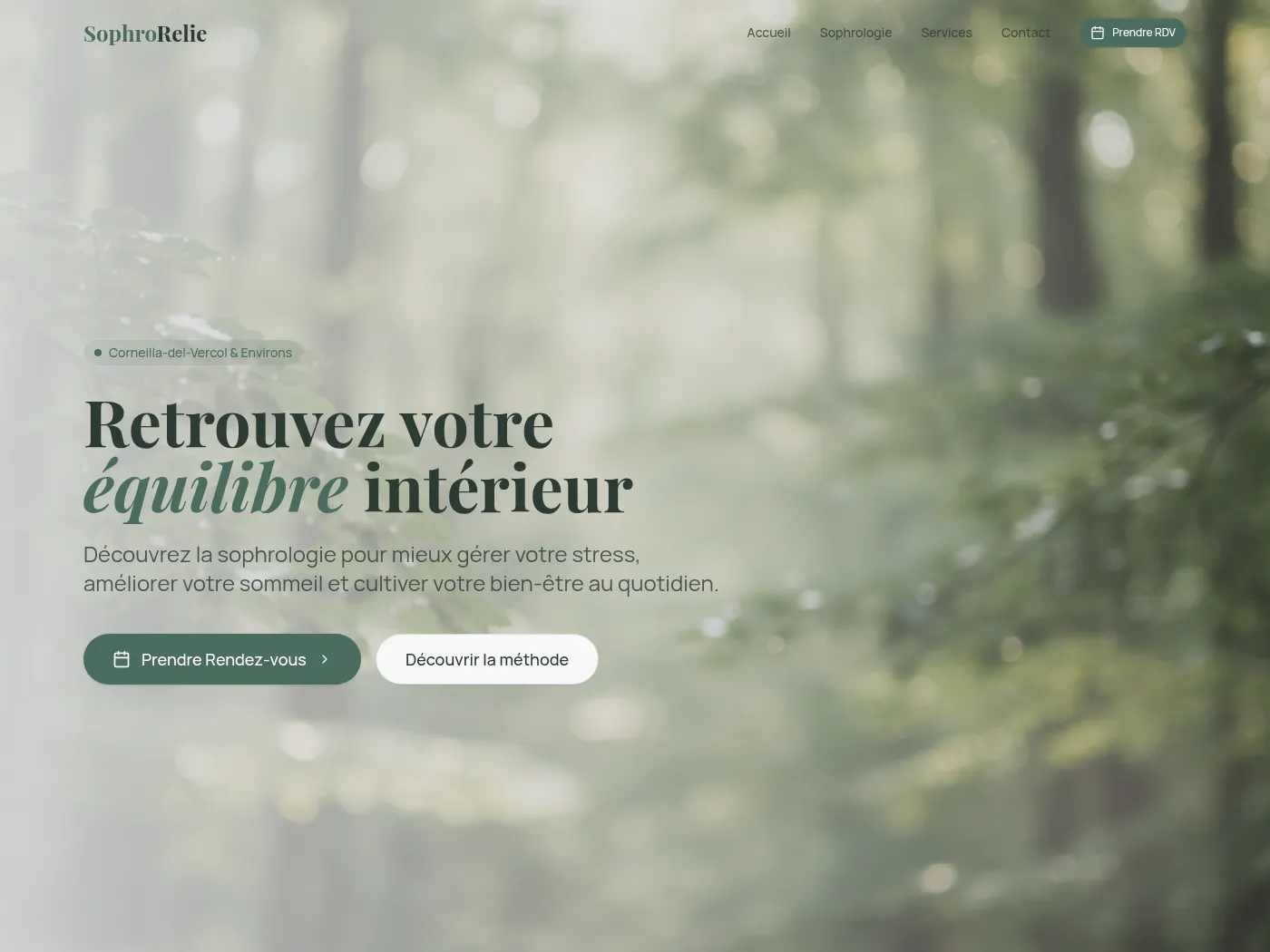 Sophrologue Web Presence