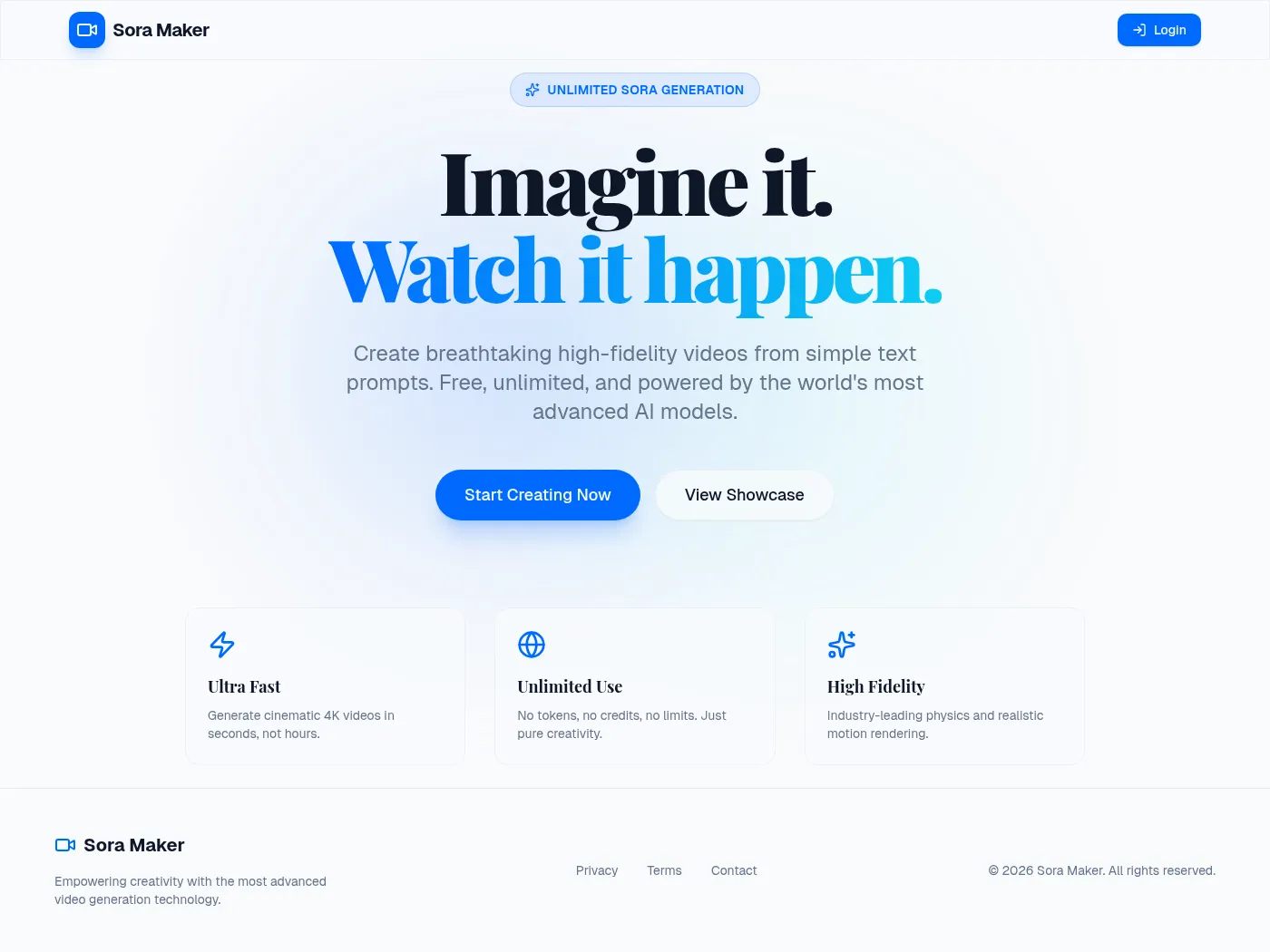 Sora Video Maker