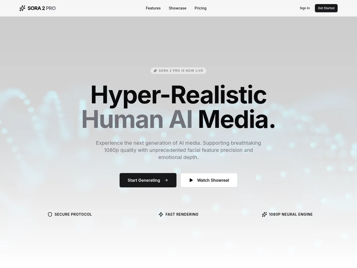 Sora 2 AI Pro Site