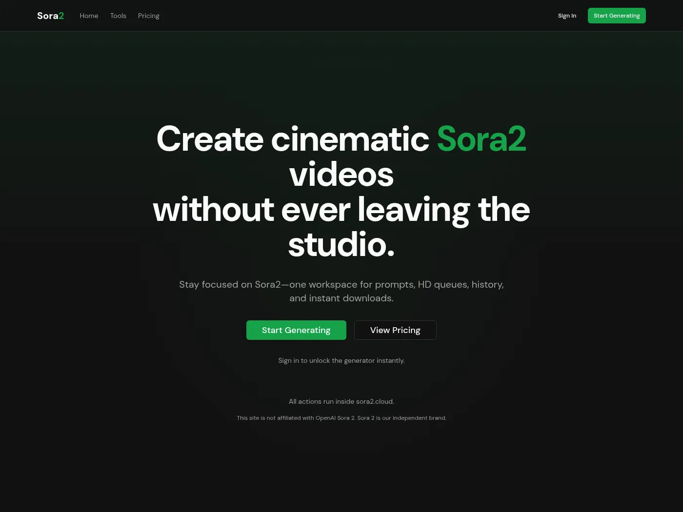 Sora2 Cloud Clone