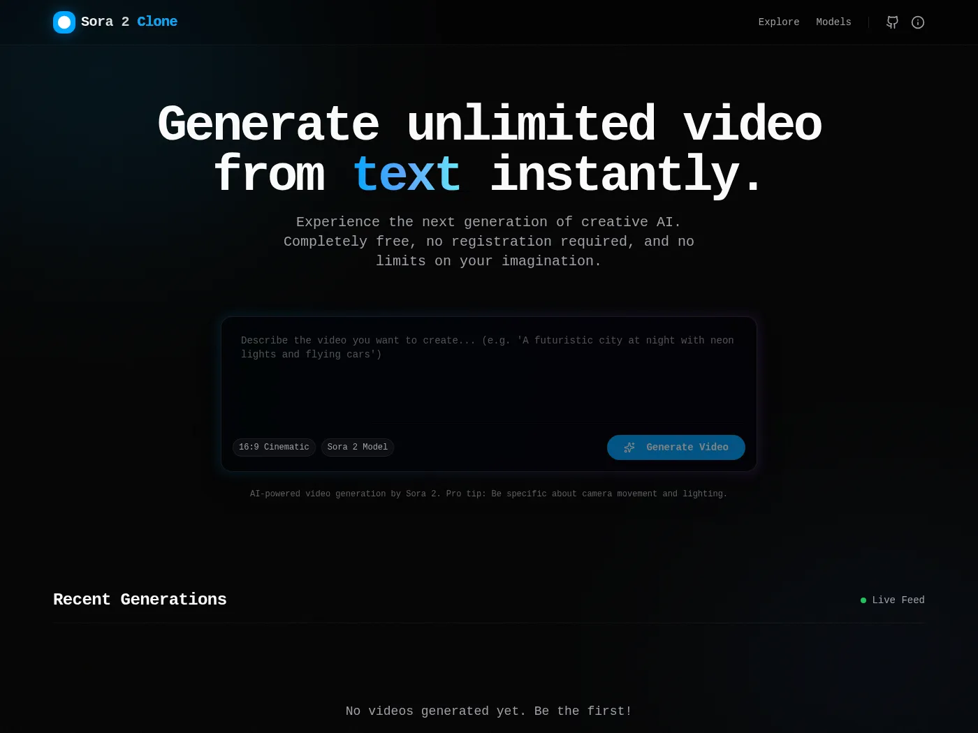 Sora 2 Video Clone