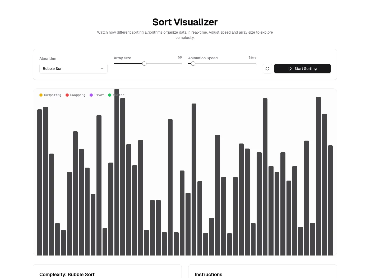 Sort Visualizer