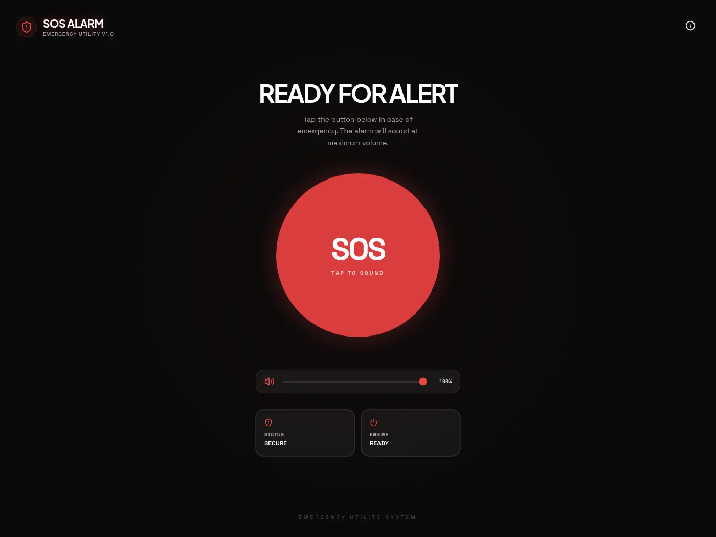 SOS Alarm Button