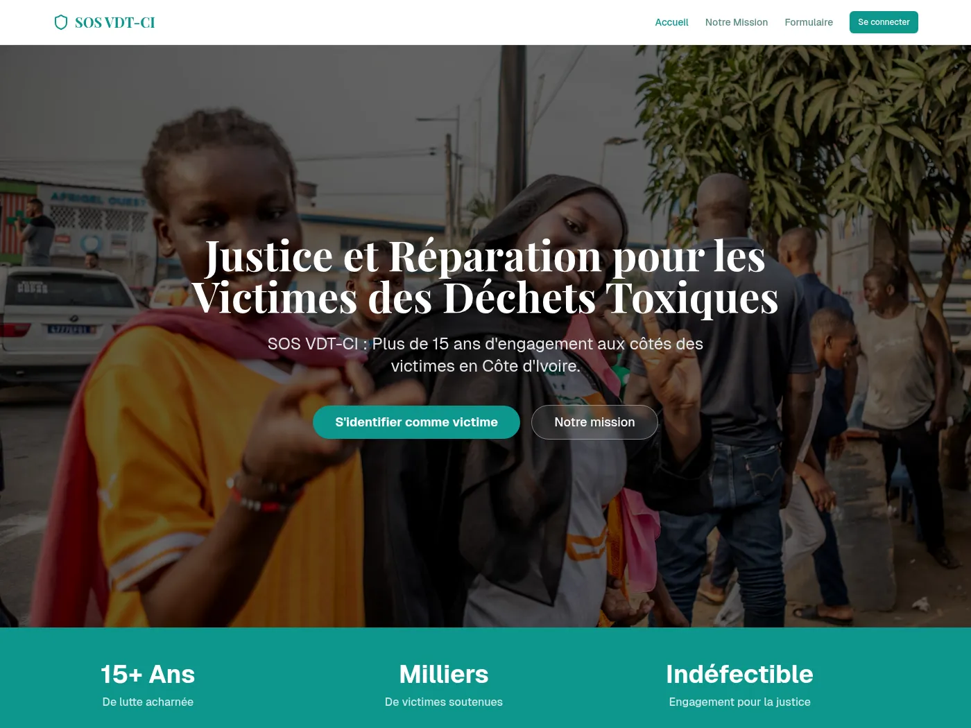 SOS Victims Support Site