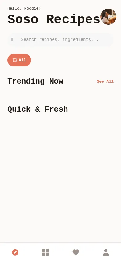 Soso Recipe Hub