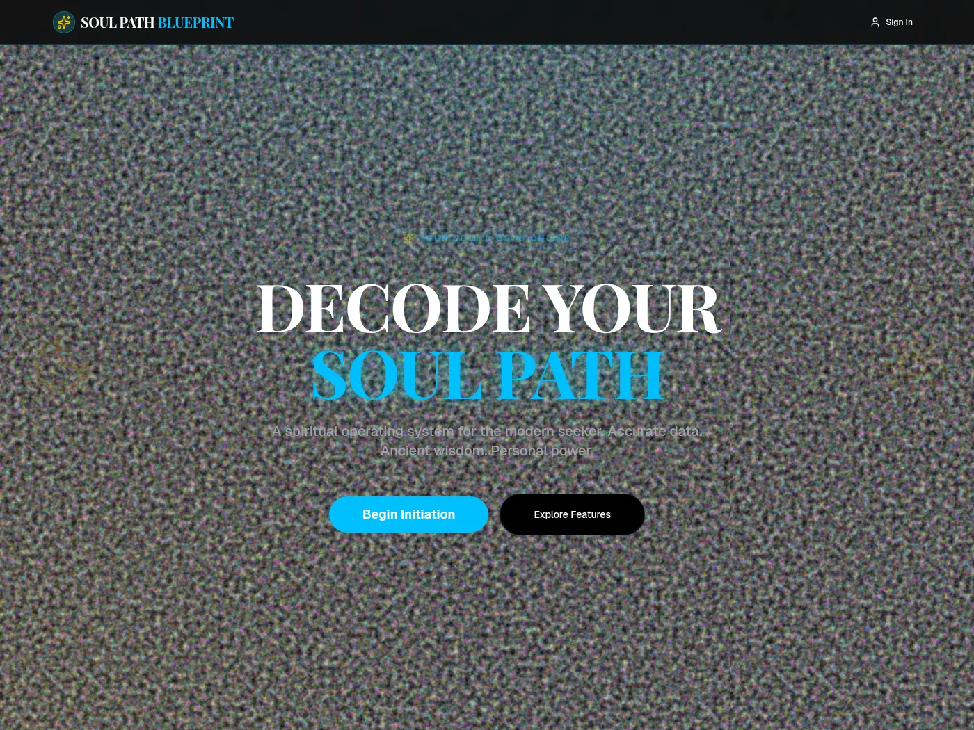 Soul Path Blueprint