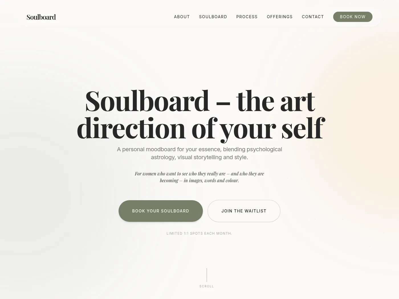 Soulboard Business Site