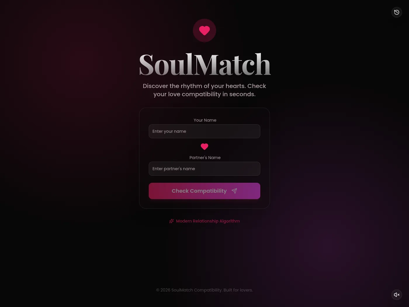 SoulMatch Compatibility Checker