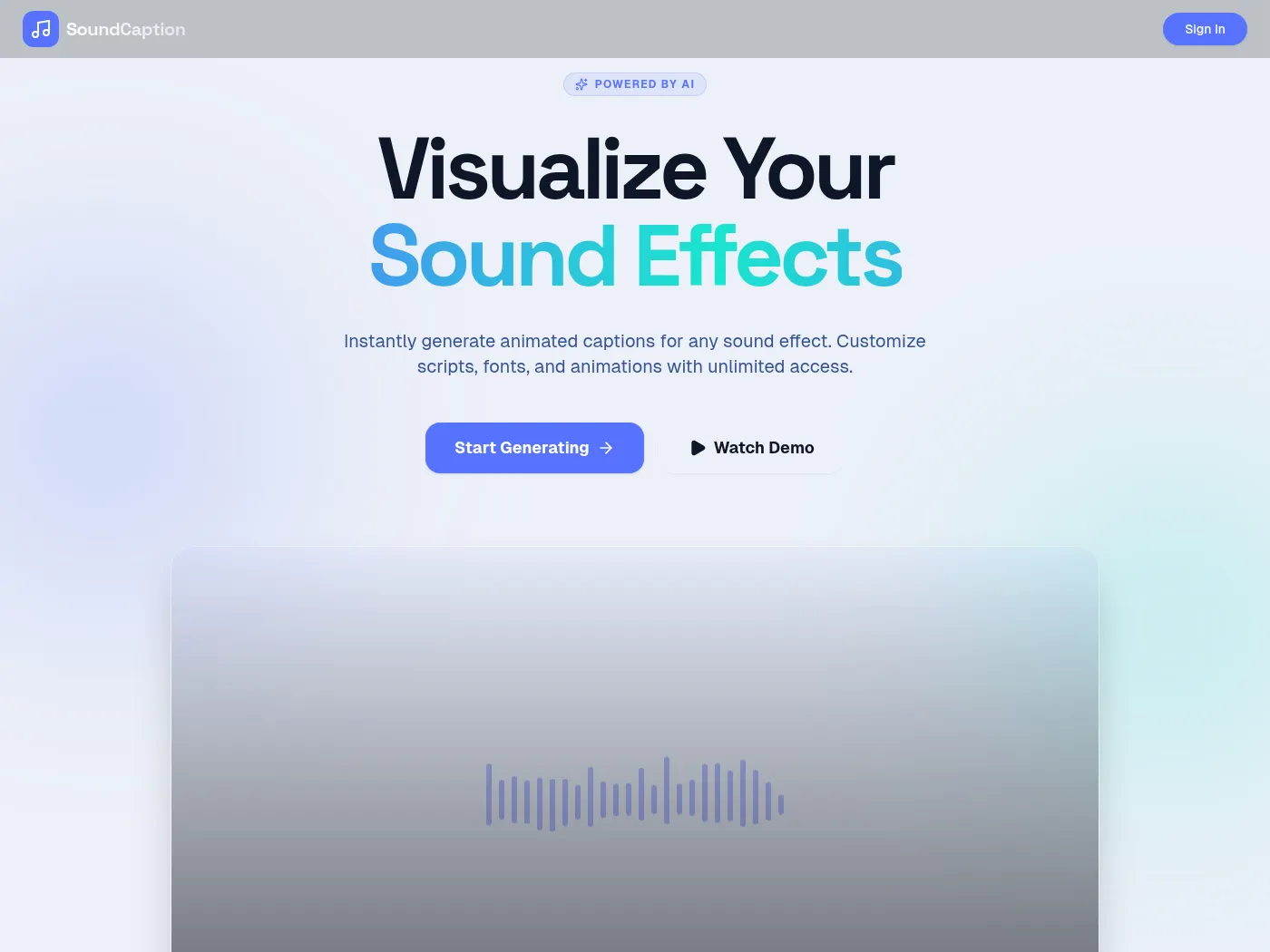 SoundCaption Studio