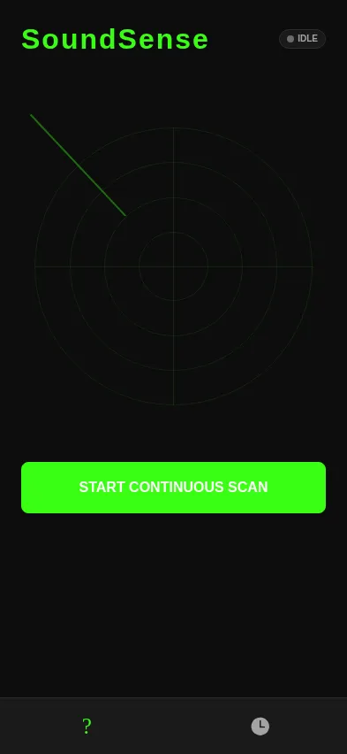 SoundSense Android Scanner