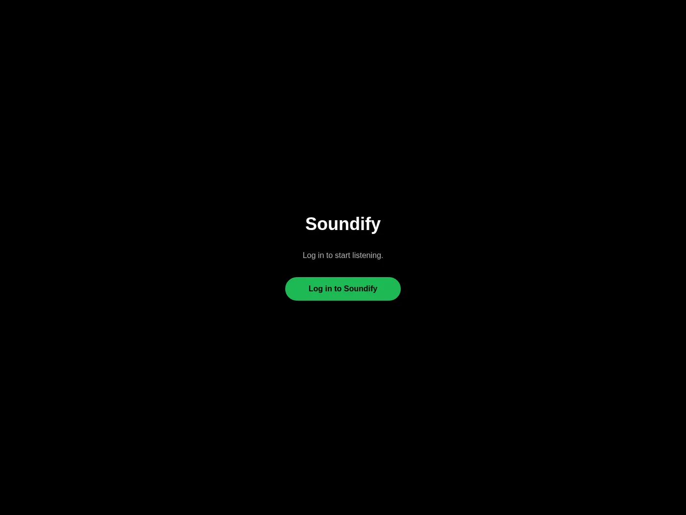 Soundify Web Player