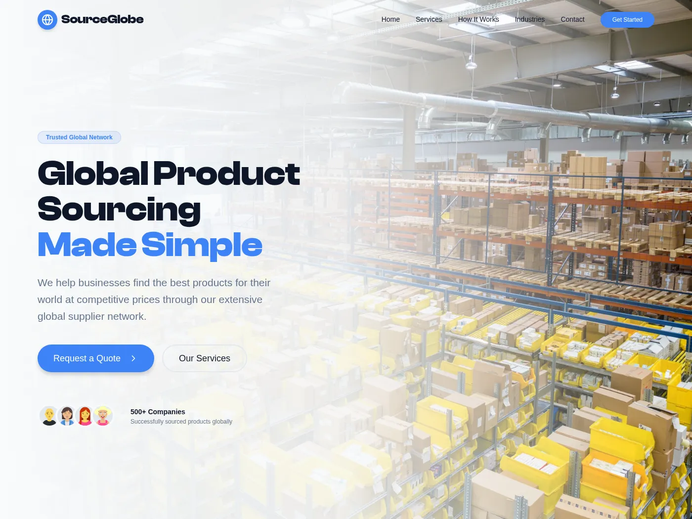 SourceGlobe Homepage