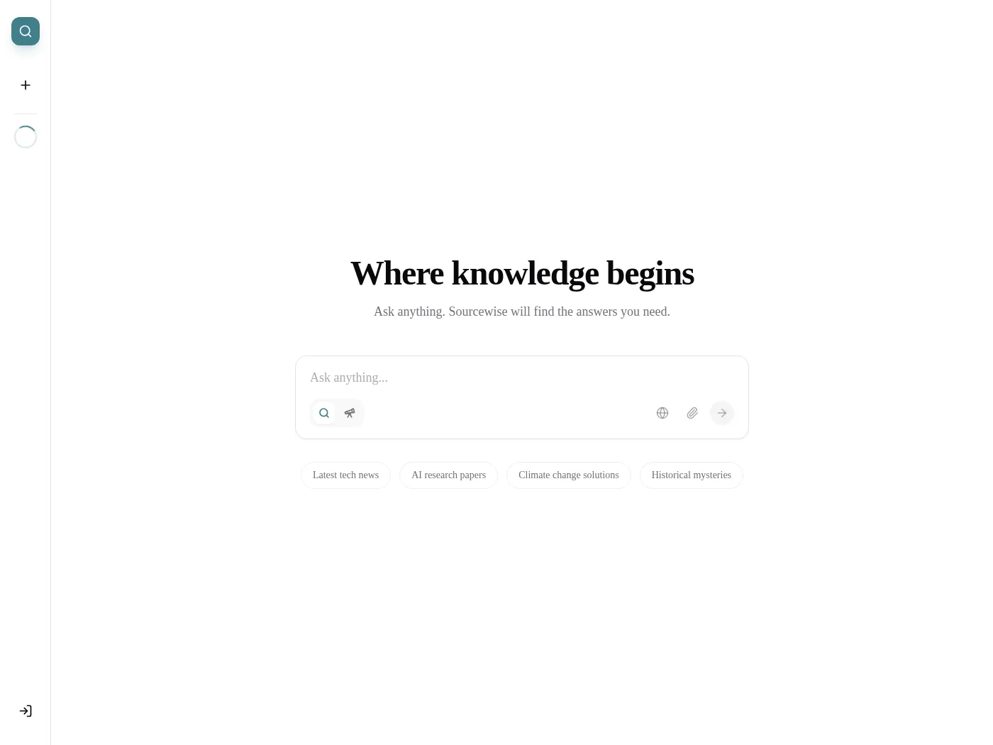 Sourcewise AI Search