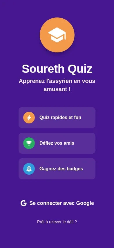 Soureth Quiz App