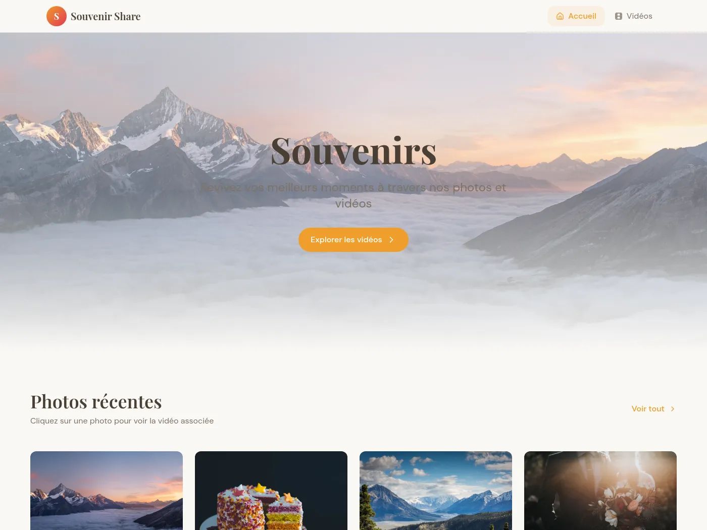 Souvenir Share Web