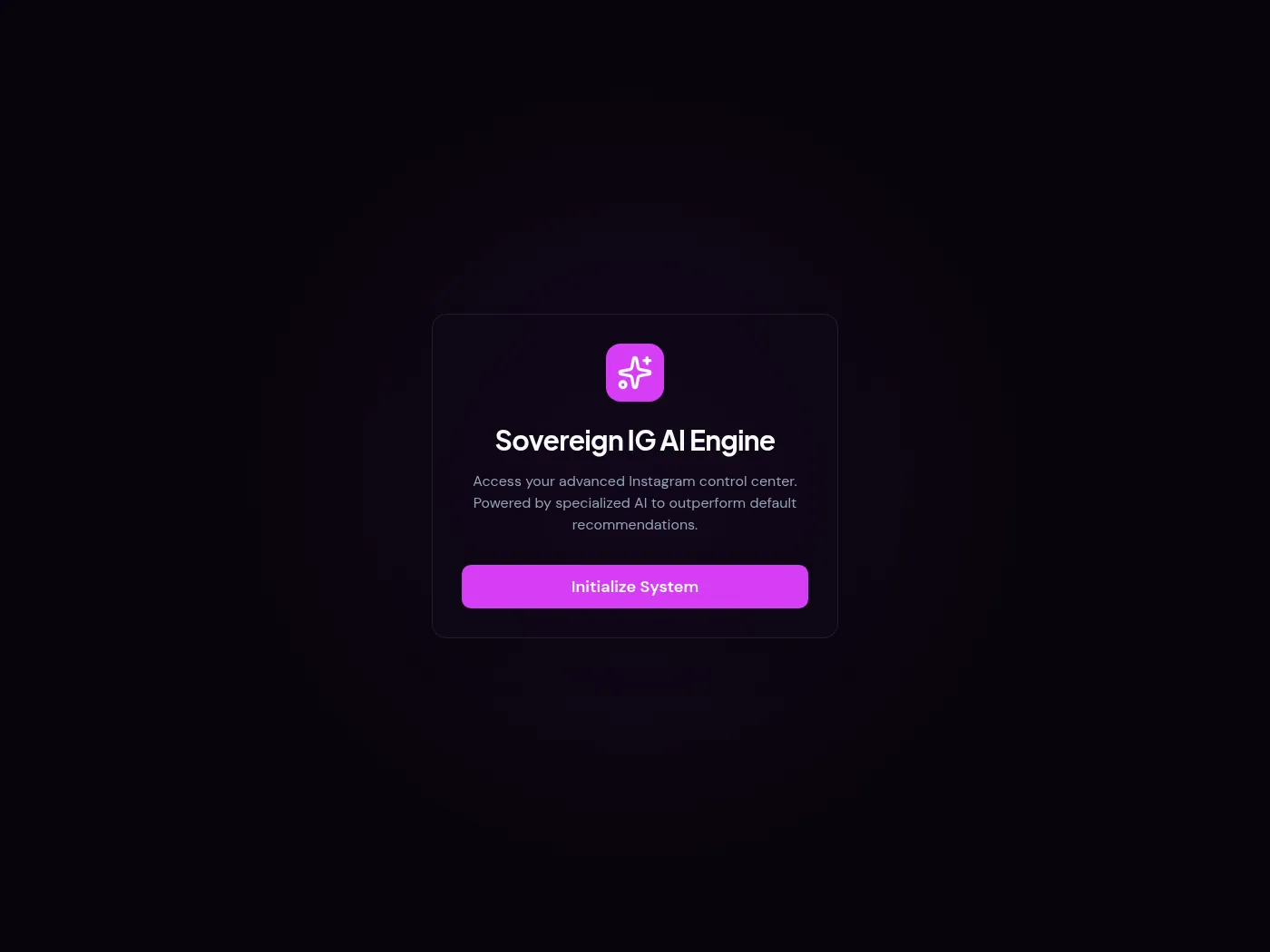 Sovereign IG AI Engine